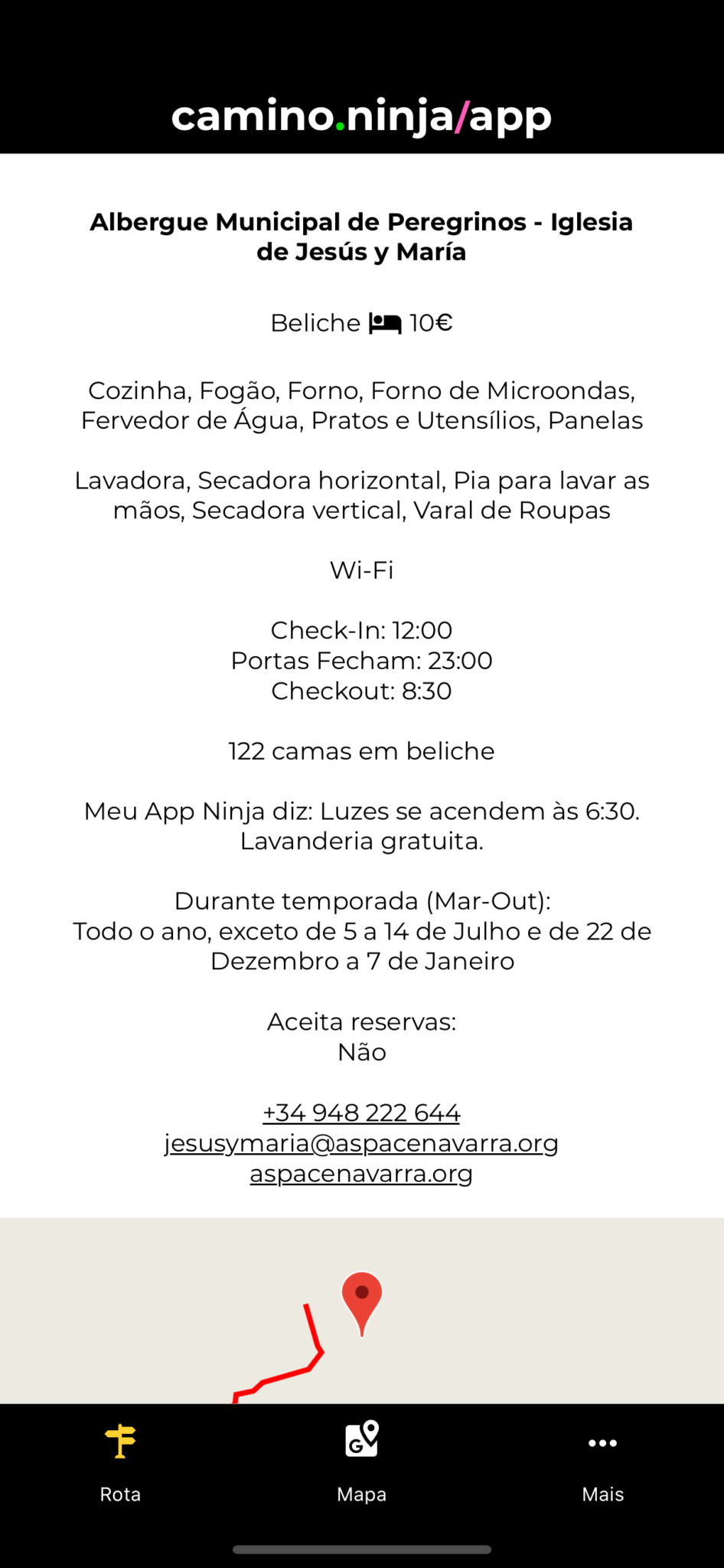 camino.ninja – silent, invisible & ultralight backpacking