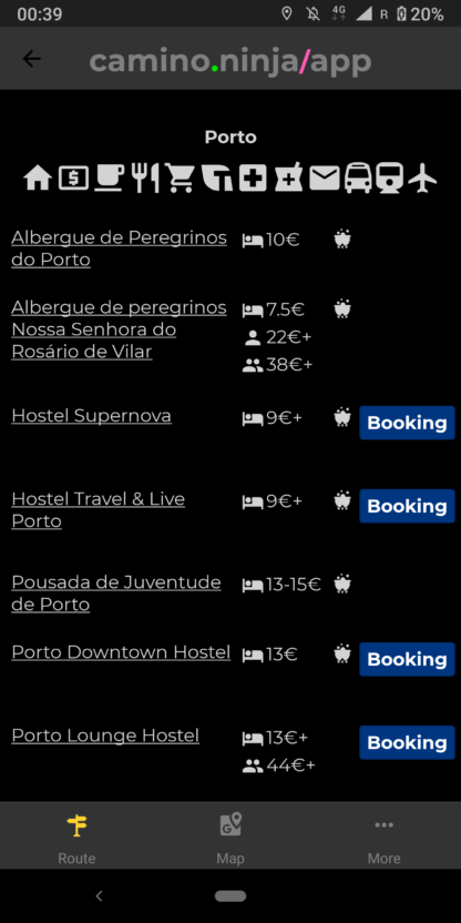 camino.ninja – silent, invisible & ultralight backpacking